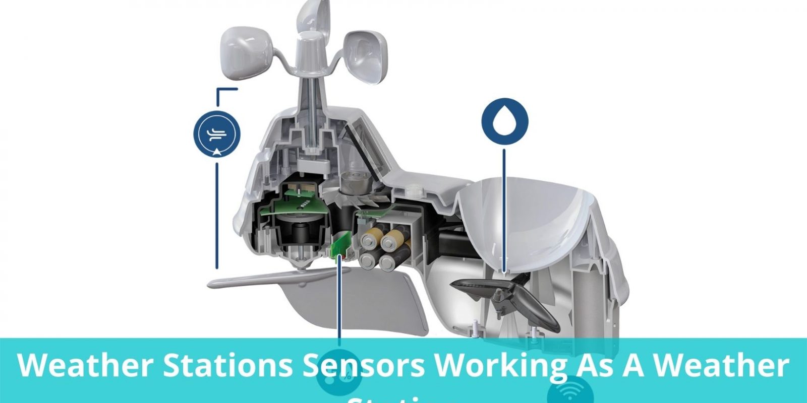 What types of weather stations sensors work as a weather station?